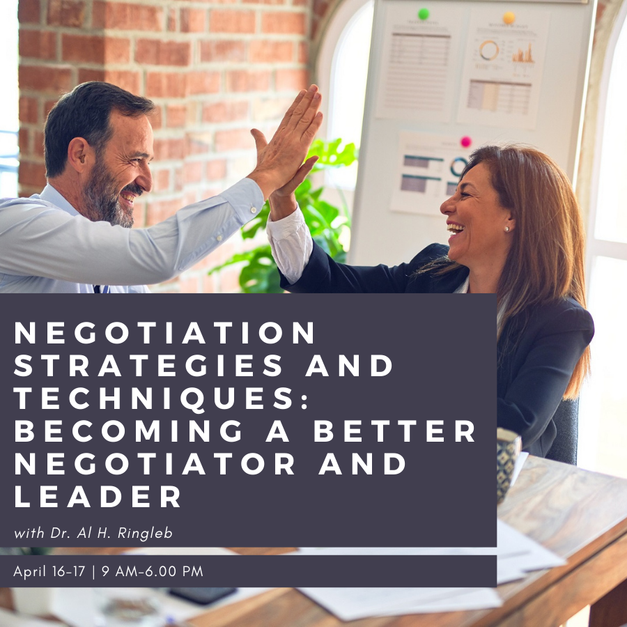 Negotiation Strategies and Techniques: Becoming a Better Negotiator and ...